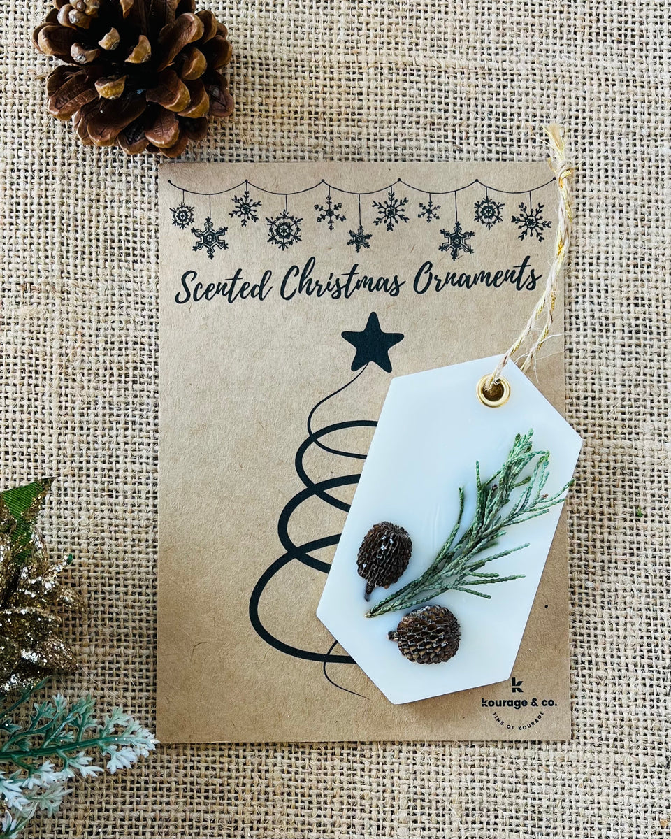 Scented Christmas Ornaments – kourage & co.